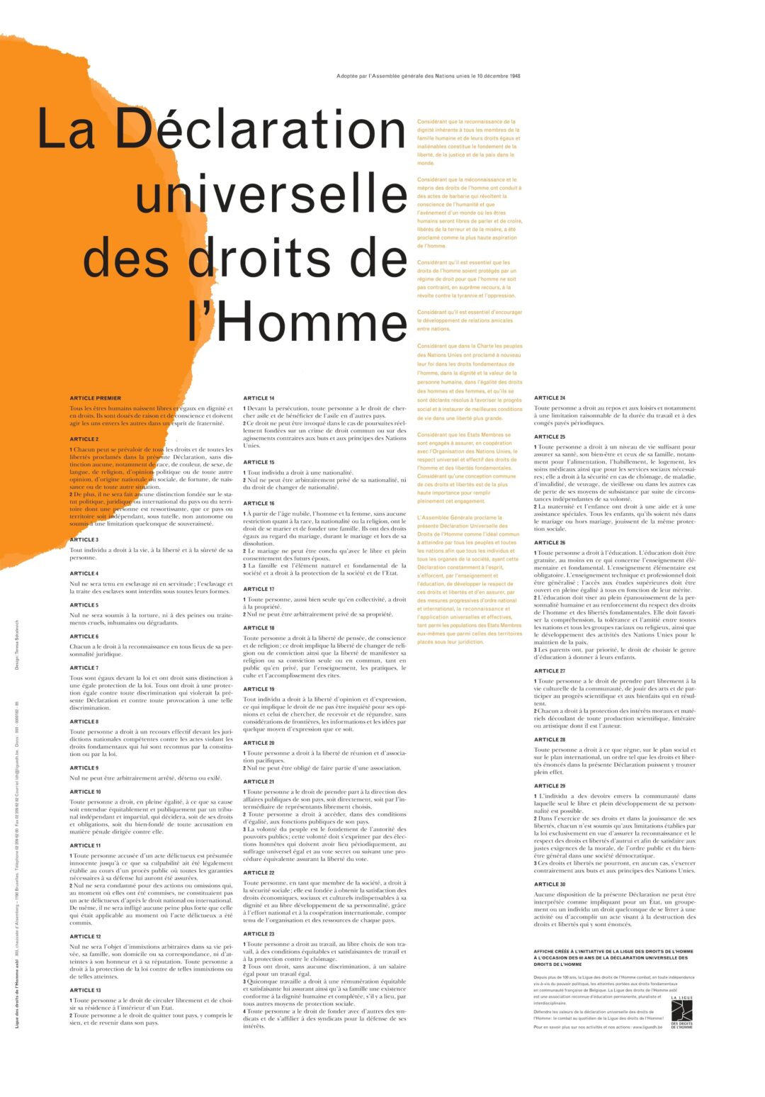 Journée internationale des droits de l'Homme - Fabrice Brun